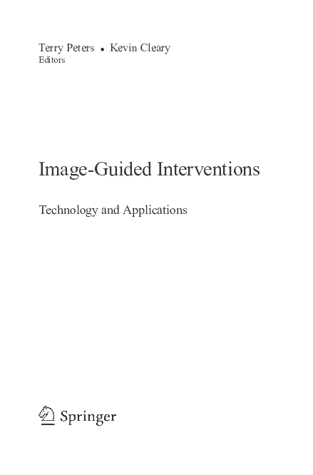 (PDF) Image-Guided Interventions CHAPTER 10, MRI-Guided FUS and its ...