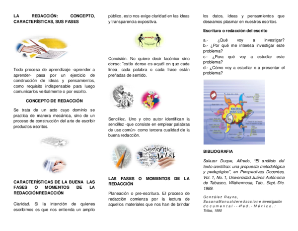(DOC) LA REDACCIÓN: CONCEPTO