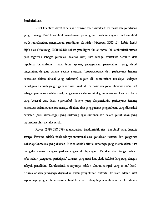 (DOC) Desain Riset Kualitatif