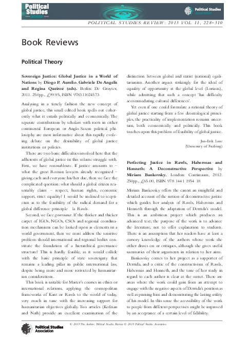 (PDF) Book Review: Capitalizing on the Crisis: the Political Origins of ...