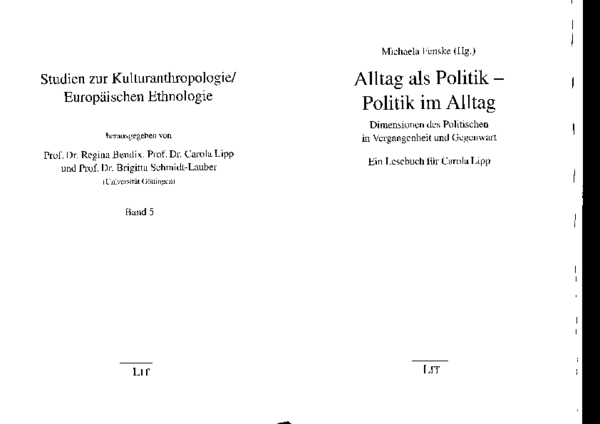 (PDF) Beate Binder: Feminismus als Denk- und Handlungsraum 2010