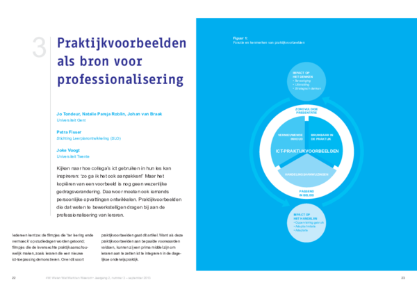 (PDF) Praktijkvoorbeelden als bron voor professionalisering