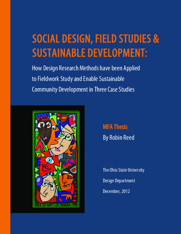 (PDF) Social Design, Field Studies & Sustainable Development; How ...