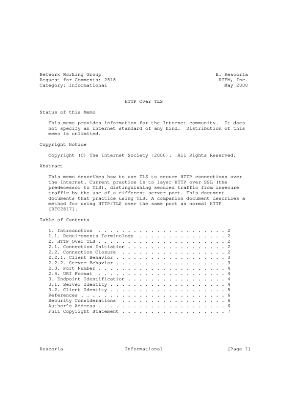 (PDF) Network Working Group