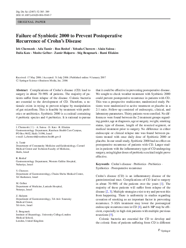 (PDF) 72. Chermesh et al. Crohns Disease. Dig Dis Sci 2007