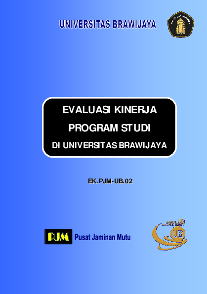 (PDF) EVALUASI KINERJA PROGRAM STUDI
