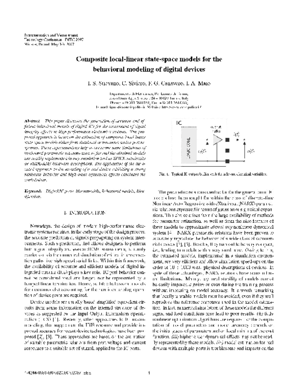 Pdf Composite Local Linear State Space Models Forthe Behavioral