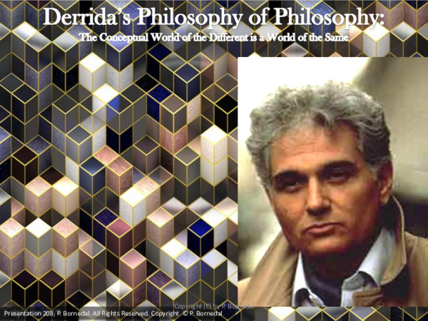 (PDF) Derrida's Philosophy of Philosophy: Saussure and Derrida