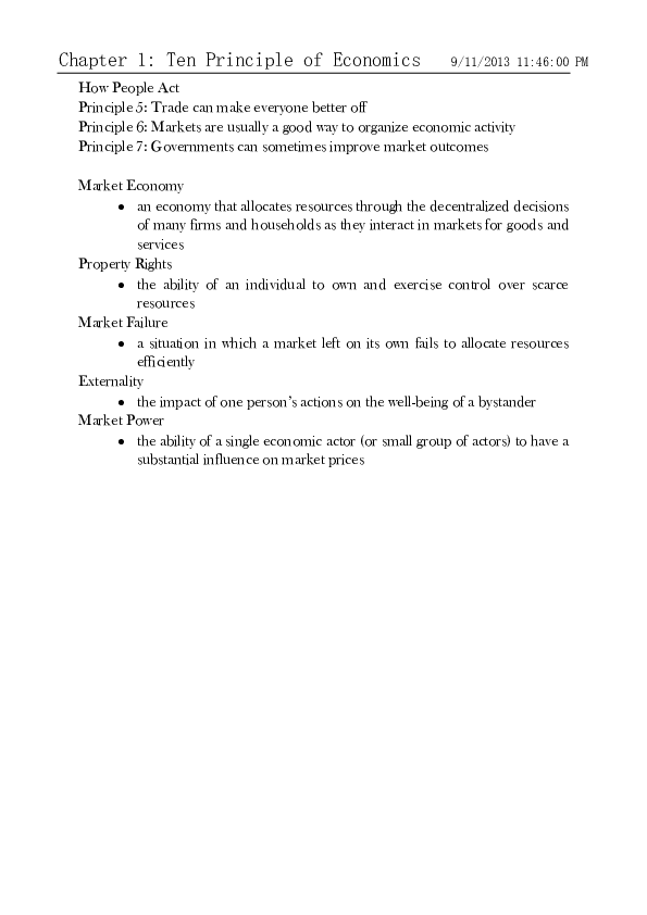 (DOC) How People Act Principle