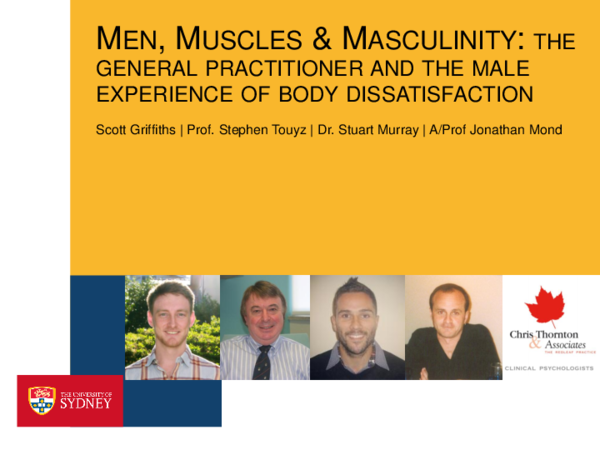 Men, muscles and masculinity: The general practitioner and the male ...