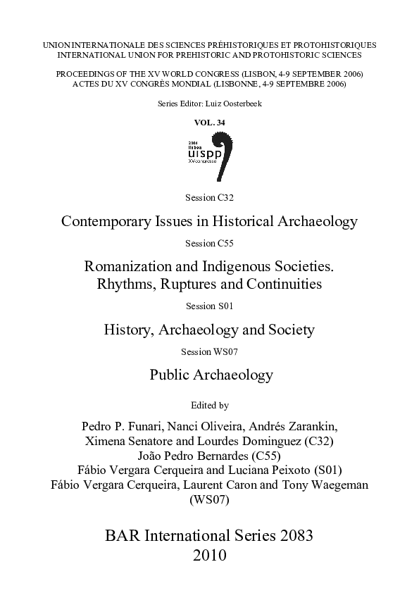 (PDF) Contemporary issues of historical archaeology