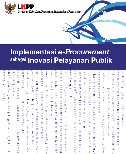 (PDF) Implementasi e-Procurement Inovasi Pelayanan Publik sebagai