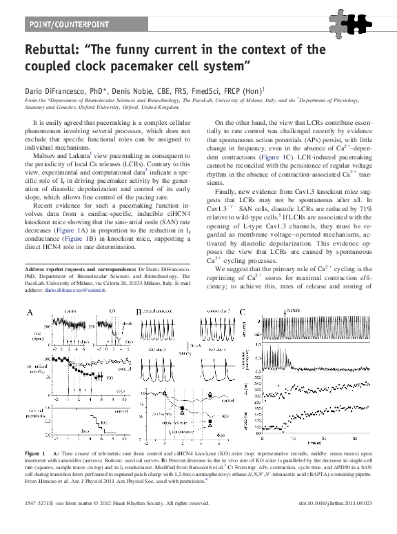 (PDF) Rebuttal The funny current in the context of the coupled clock ...