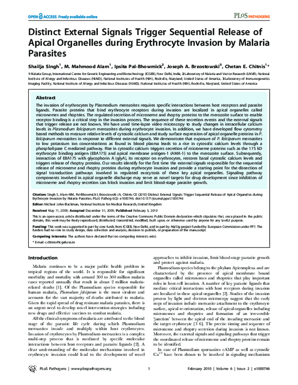 (PDF) Distinct External Signals Trigger Sequential Release of Apical ...
