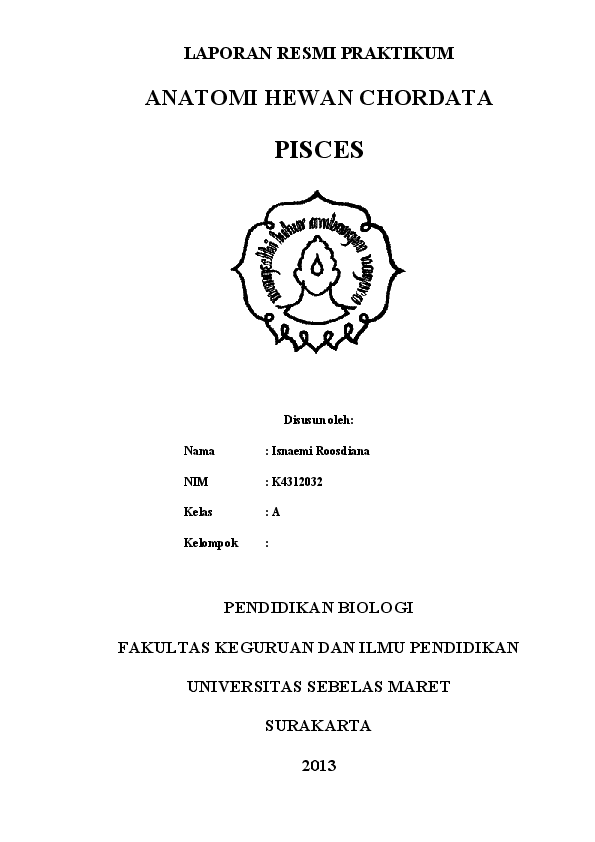 (DOC) LAPORAN RESMI PRAKTIKUM