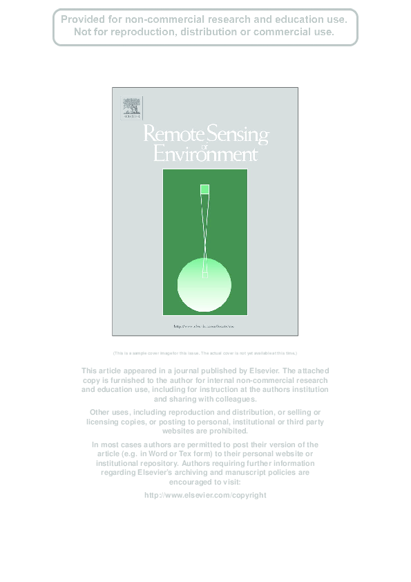 (PDF) LiDAR measurements of canopy structure predict spatial ...