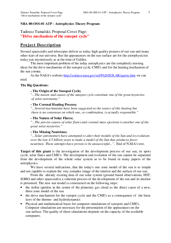 (PDF) HQ-NASA; Proposal Cover Page