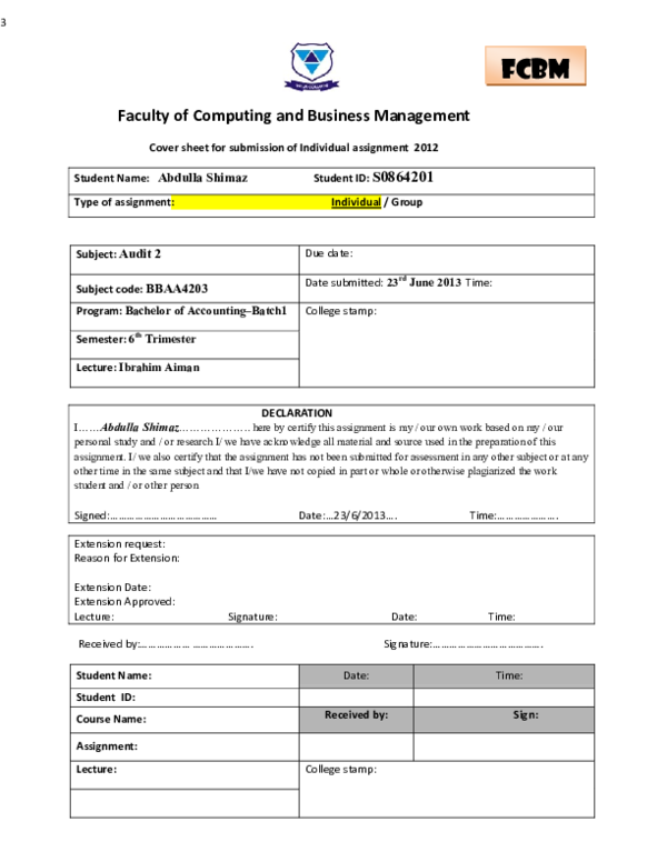 pdf-3-faculty-of-computing-and-business-management-cover-sheet-for