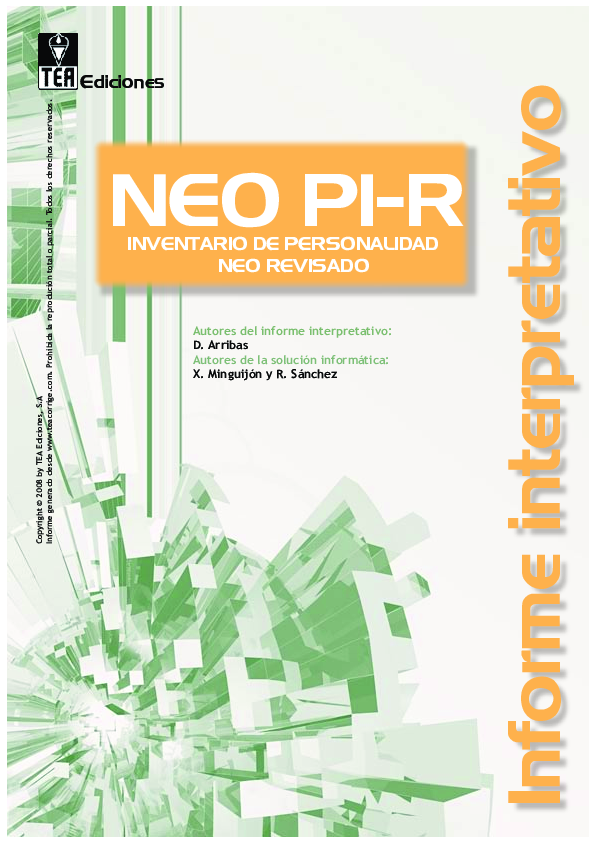 (PDF) NEO PI-R