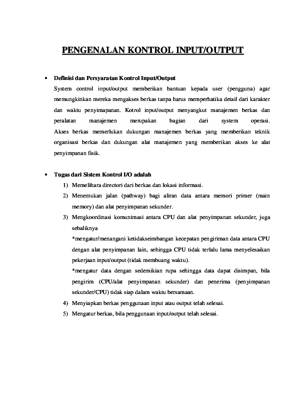 Doc Pengenalan Kontrol Inputoutput 7488
