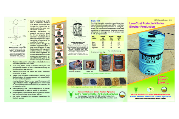 (PDF) Low-Cost Portable Kiln for Biochar Production
