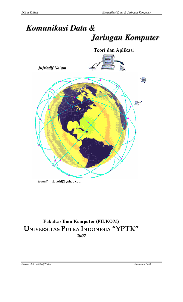 (PDF) Komunikasi Data & Jaringan Komputer