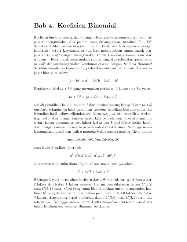 (PDF) 4-koefisien binomial
