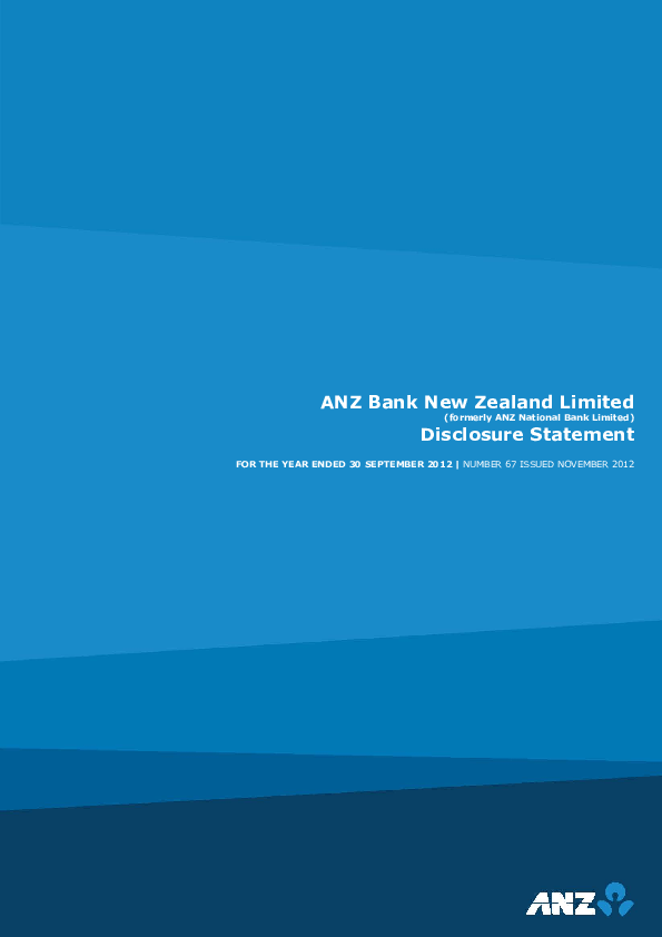 Reading Your Statements Anz