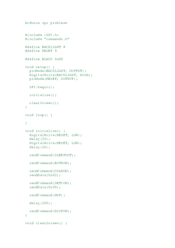 Doc Arduino Spi Problems