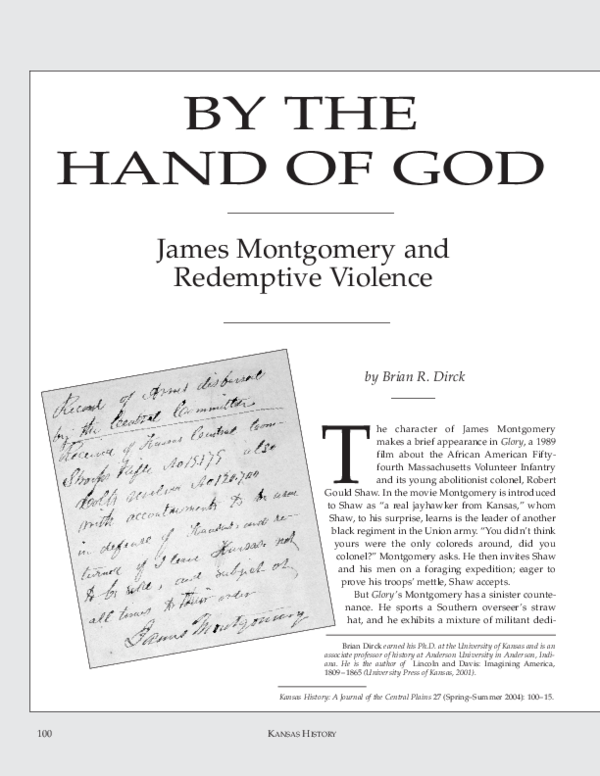 (PDF) BY THE HAND OF GOD