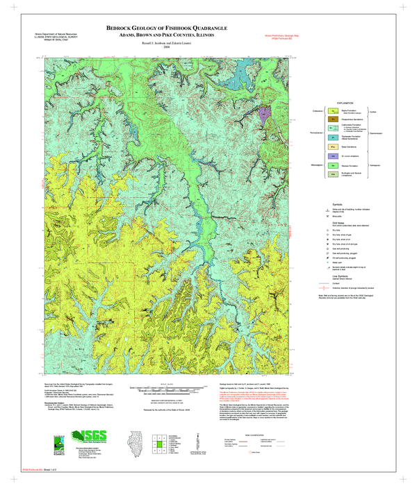 (PDF) Bedrock Geology of Fishhook Quadrangle, Adams, Brown and Pike ...