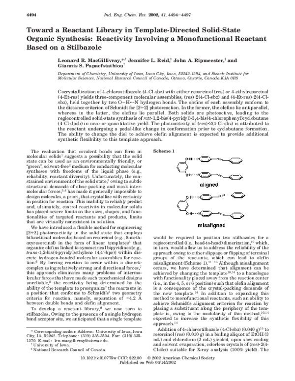 (PDF) Ind. Eng. Chem. Res. 2002, 4494
