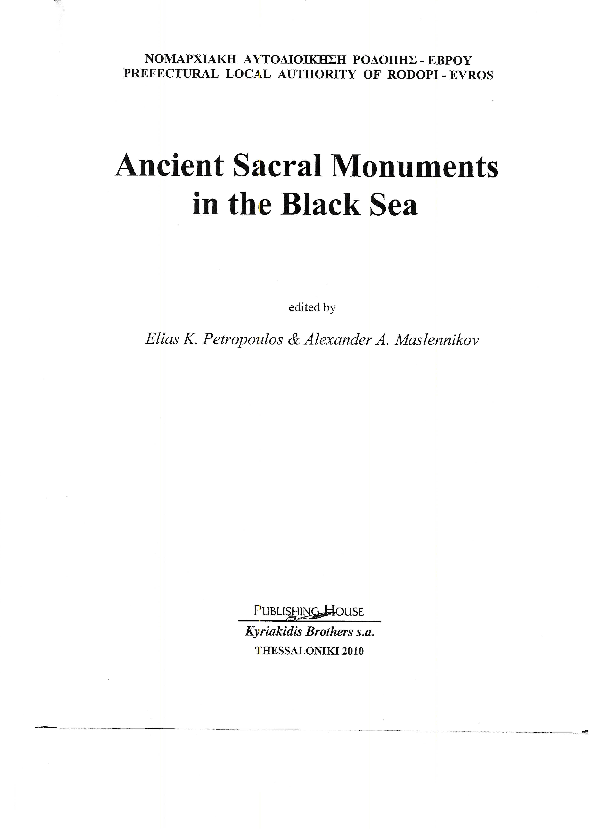 (PDF) On the cults of Sinope and the founders of the city