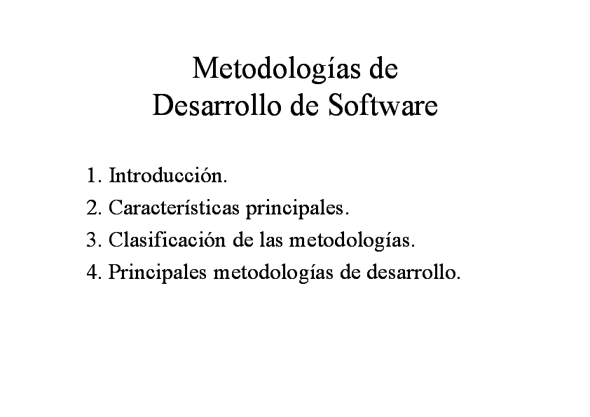 (PDF) Metodologia de desarrollo de software