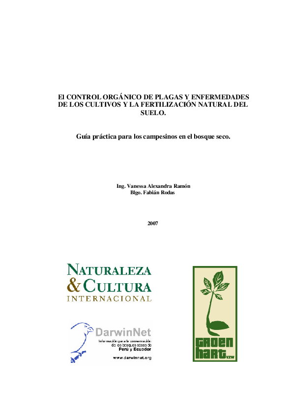 (PDF) Control organico fertilizacion suelo
