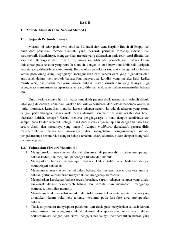 (DOC) natural method in language teaching