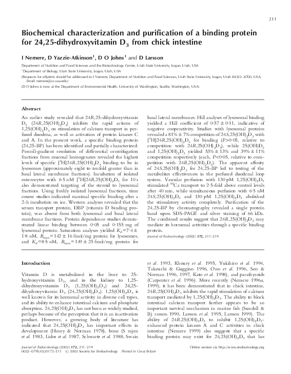 (PDF) Biochemical characterization and purification of human B cell ...