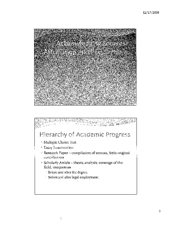 (PDF) [Plagiarism] - Acknowledging Sources: Attribution and ...
