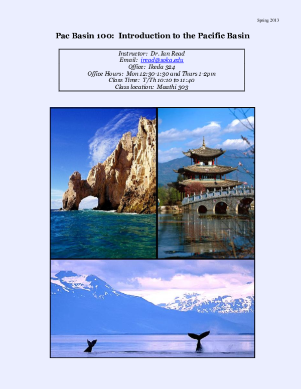 (PDF) Introduction to the Pacific Basin
