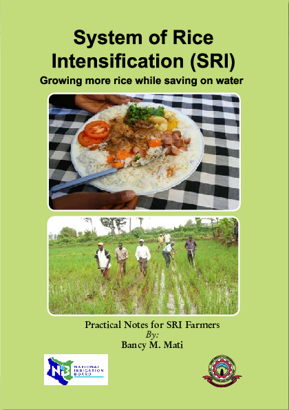 (PDF) How to grow rice by Sri practice Practical Notes for SRI Farmers By