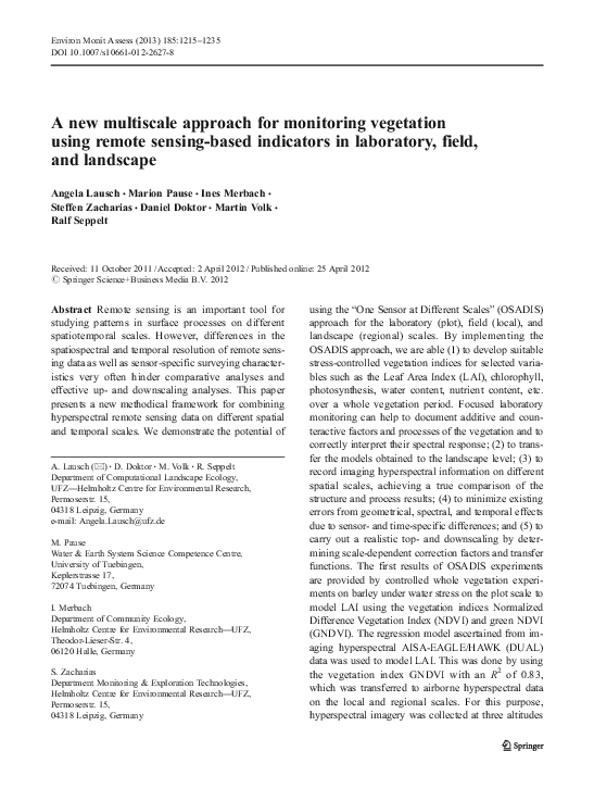 (PDF) A new multiscale approach for monitoring vegetation using remote sensing-based indicators ...