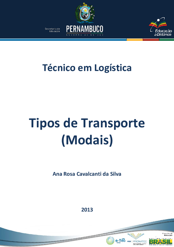 (PDF) modais de transporte
