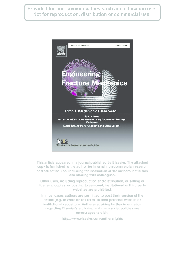 (PDF) Fracture- size and notch effect