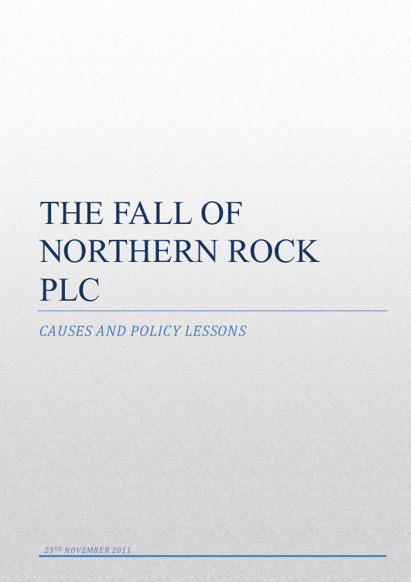 (DOC) THE FALL OF NORTHERN ROCK