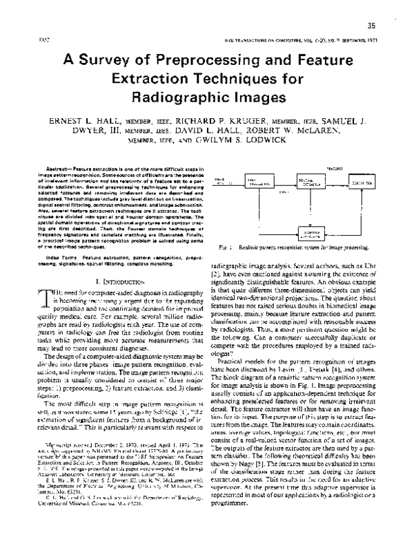 (PDF) A survey of preprocessing and feature extraction techniques for ...