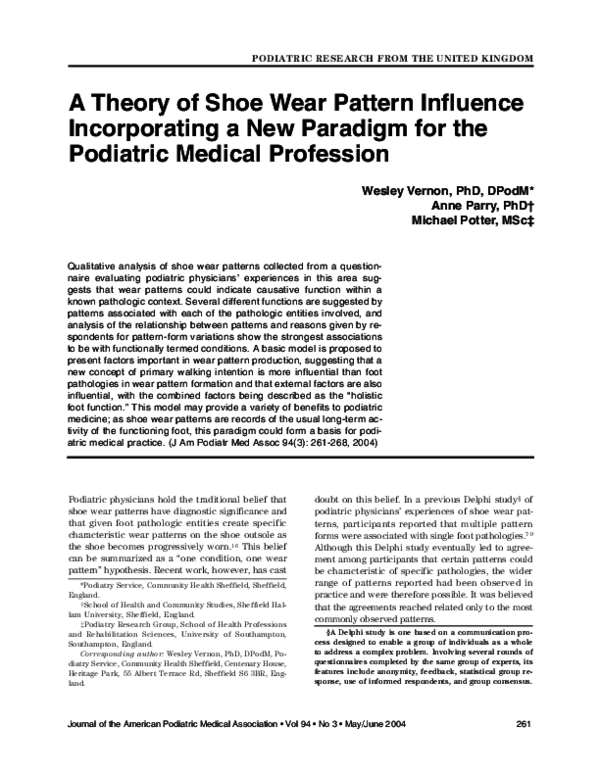 (PDF) Journal of the American Podiatric Medical Association @BULLET Vol ...