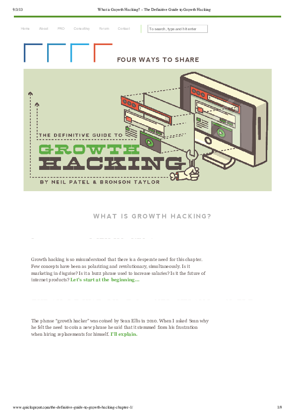 (PDF) 9/3/13 What is Growth Hacking? -The Definitive Guide to Growth ...