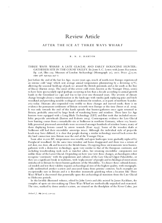 (PDF) Review of Sally Badham and Paul Cockerham (eds), ‘The beste and ...