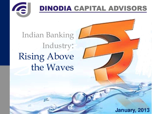 (PDF) Indian Banking Industry: Rising Above the Waves