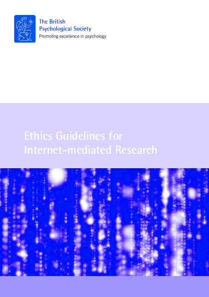 (PDF) Ethics Guidelines for Internet-mediated Research. (Editor ...
